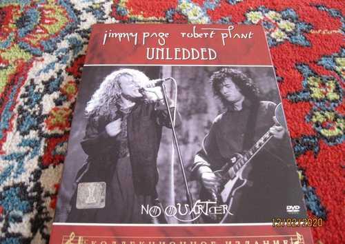 DVD диск Iimmy Page Robert Plant Nooarter 2004 г