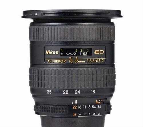 Фотообъектив Nikon 18-35mm f/3.5-4.5D IF-ED AF