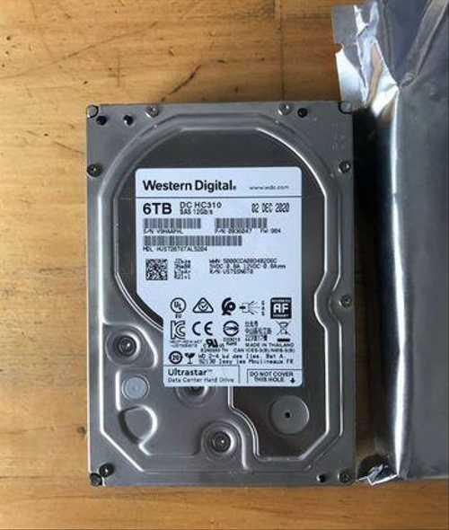 Western Digital Ultrastar 6TB SAS