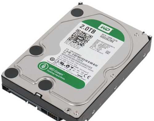 Жесткий диск WD20ezrx Green 2Tb SATA III, гарантия