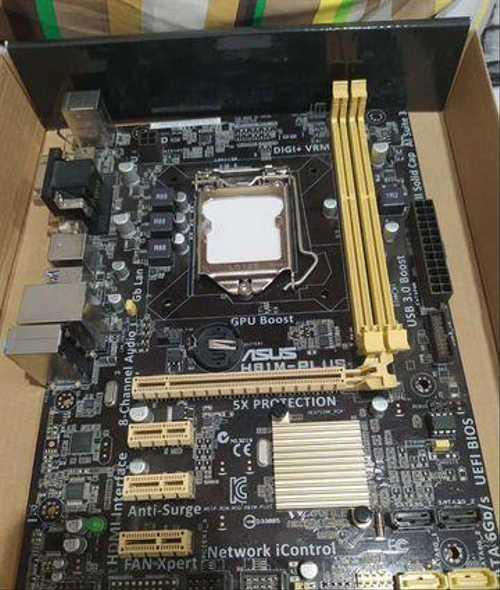 Asus h81m plus lga1150 не включается
