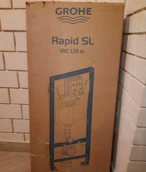 Инсталяция grohe Rapid SL