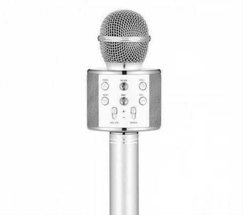 Караоке микрофон Wster WS-858 Серебро