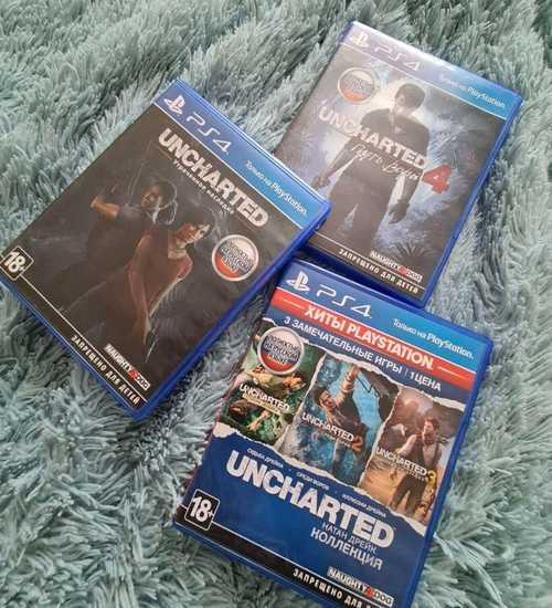 Игры Uncharted все части ps4