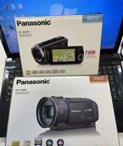 Видеокамера Panasonic HC-V800 и hc-w570
