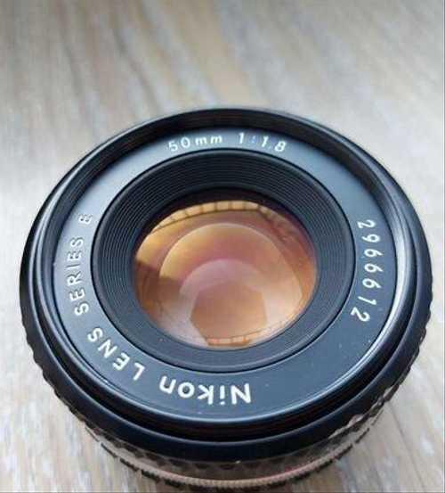 Объектив Nikon Lens Series E 50 1:1.8