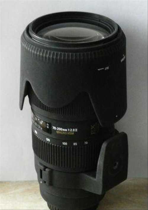 Sigma 70-200mm f/2.8 APO EX DG macro Canon EF