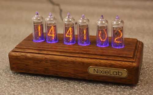 Ламповые часы Nixie clock. Ироко