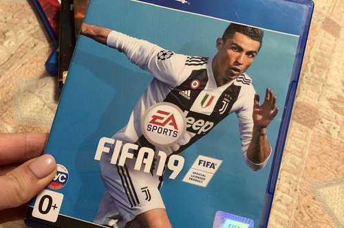 Диск на ps4, плэйстэйшн, fifa19