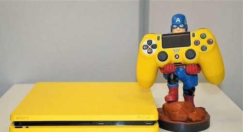 Ps4 Slim 1Tb Yellow Special Edition