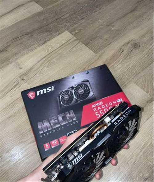 MSI AMD Radeon RX 5500 XT 8gb gddr6 mech OC