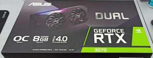 Видеокарта asus GeForce RTX 3070 Dual OC