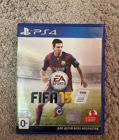 Игры Fifa 15 и Fifa 16 для PS4