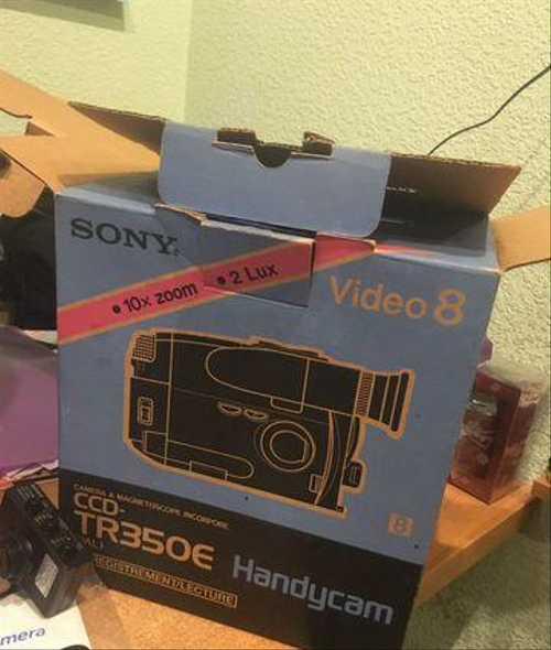 Sony Handycam CCD-TR350E ретро камера
