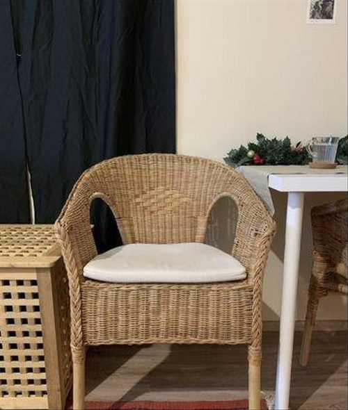 Плетеные стулья IKEA бу