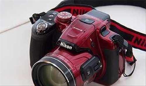 Фотоаппарат компактный Nikon Coolpix P610 Red