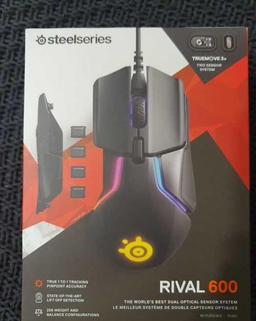 Мышь SteelSeries Rival 600