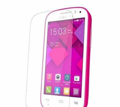 Защитное стекло 2.5D для Alcatel ONE touch POP C3