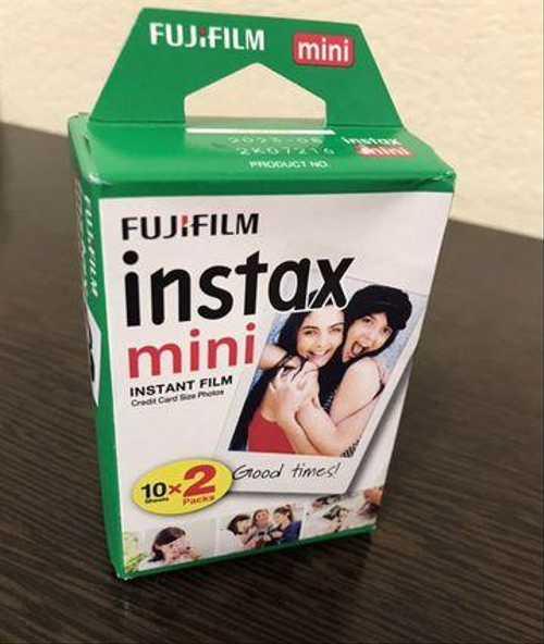 Fujifilm Instax Mini 20 листов фотобумага