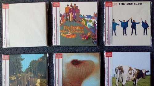 Mini vinyl : beatles, pink floyd CD - Maximum