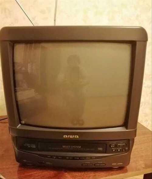 Телевизор aiwa (видеодвойка тв+VHS)
