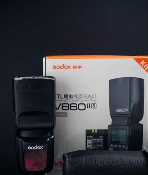 Вспышка Godox V860II-S Ving TTL (Sony)