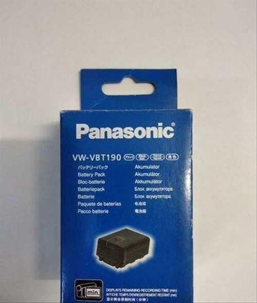 Аккумулятор Panasonic VW-VBT190