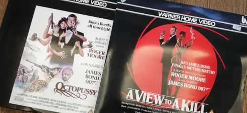 LD Lazer Disc James Bond 007