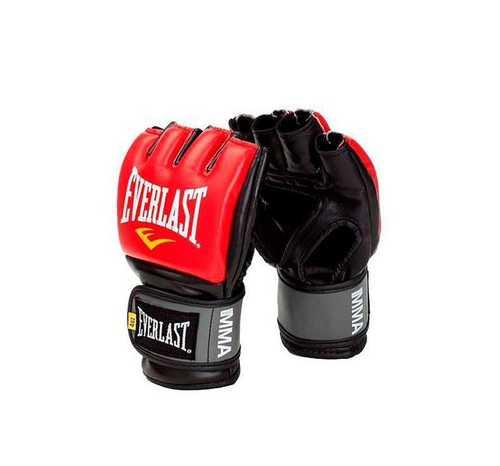 Перчатки MMA Everlast Pro Style Grappling красные