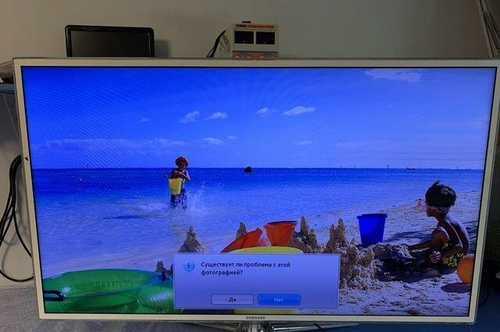 Телевизор Samsung UE46D6510WS в хорошем состоянии