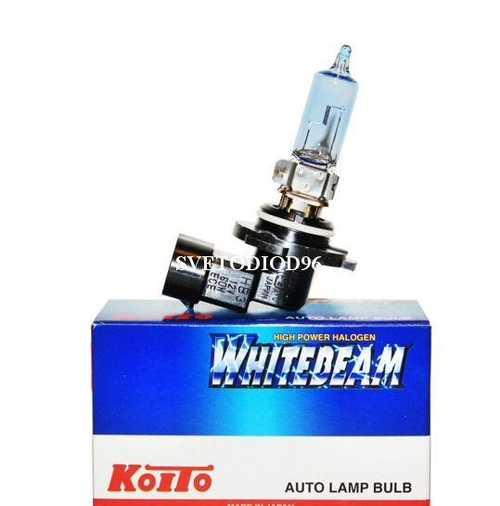 Koito Whitebeam III 9005 (HB3) 12V-65W (120W) (1 ш