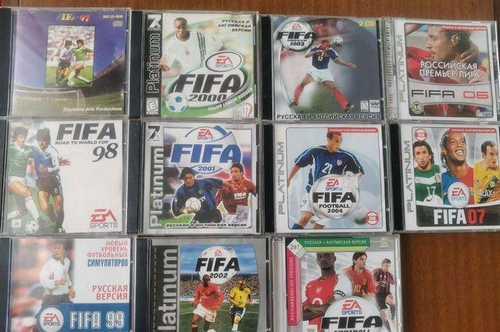 Коллекция игр Fifa 97-07