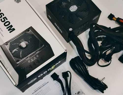 Блок питания Cooler Master G650M 650W