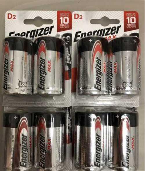 Батарейки Energizer LR 20