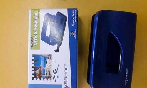 Новые дыроколы Silwerhof с форматной линейкой