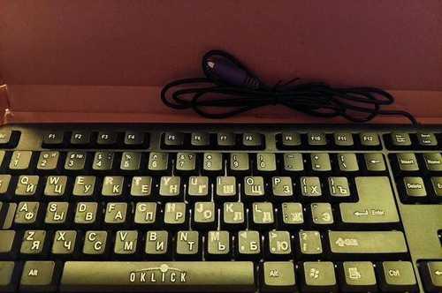 Мембранная клавиатура Oklick