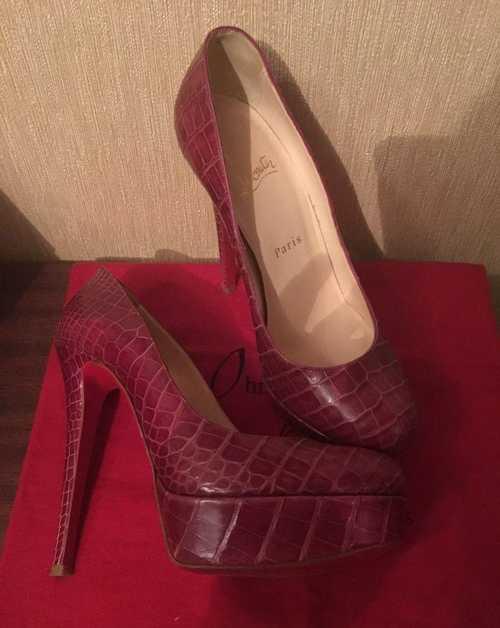 Louboutin, Tom Ford, Hermes Crocodile оригинал