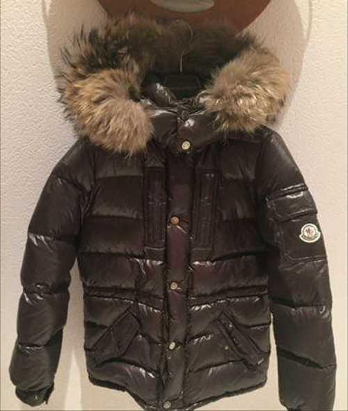 Пуховик Moncler оригинал на 12 лет 152 см