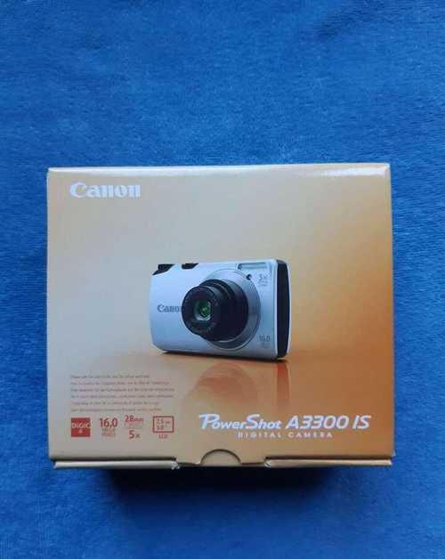 Фотоаппарат Canon PowerShot A3300 Is