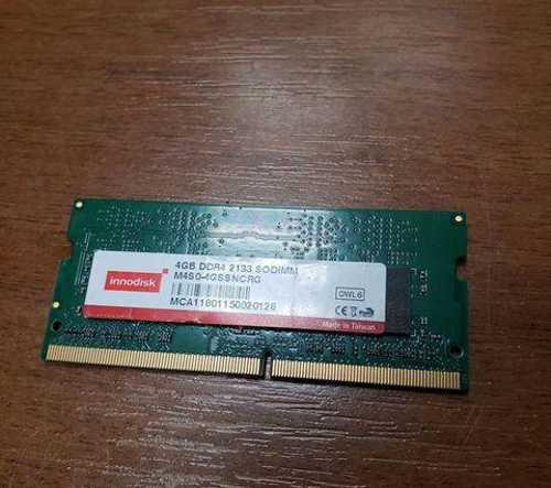 Sodimm DDR4 4Gb Innodisk