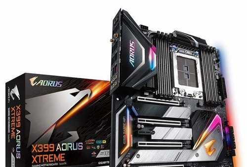 Комплект gigabyte X399 aorus xtreme + 1950х + SSD