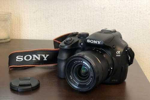 Sony a3000 kit пробег 3971 кадр