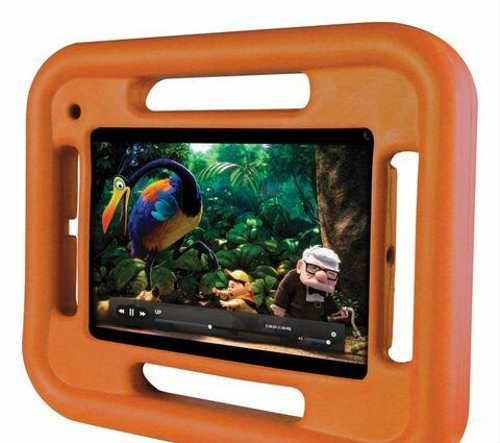 Оранжевый детский ударопрочный чехол для iPad mini