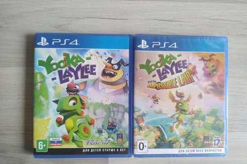 Игры серии Yooka-Laylee для PS4