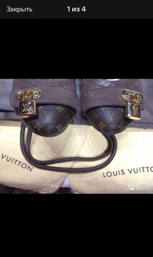 Балетки lv,louis vuitton.Оригинал. Новые