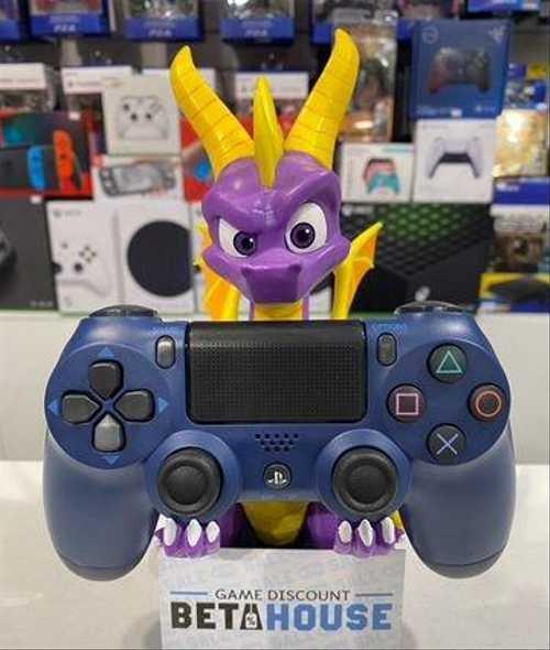 Джойстик Dualshock PS4 "Пурпурно-синий"