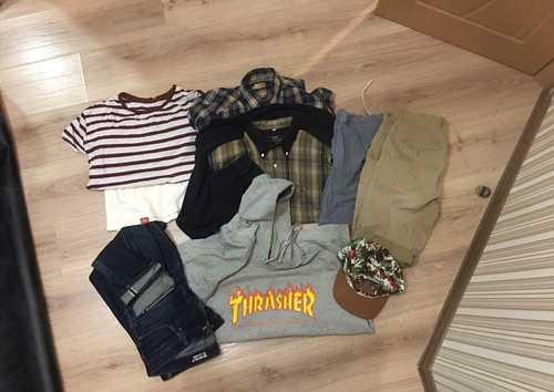 Вещи мешком: Trasher, Levis, uniqlo, Eden Park, Di