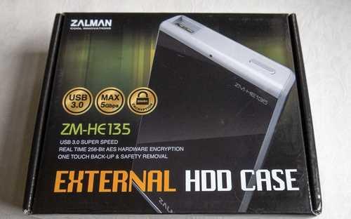 Бокс для накопителя 2,5" Zalman ZM-HE135