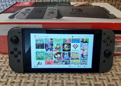 Nintendo Switch + SX Core 128gb и 30 игры