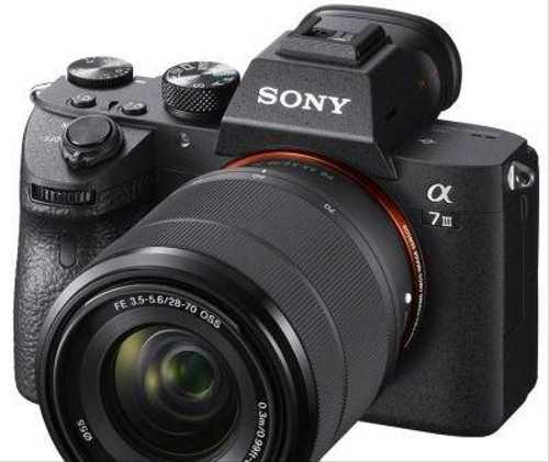 Фотоаппарат Sony Alpha ilce-7M3 Kit 28-70mm f/3.5